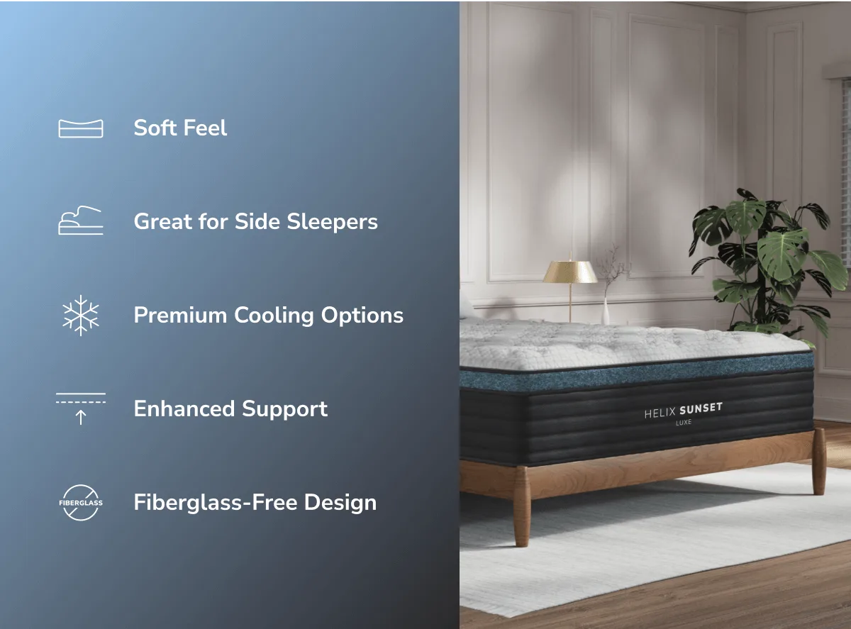 Try Helix Sunset Luxe Mattress In-Store – Experience Luxury Comfort